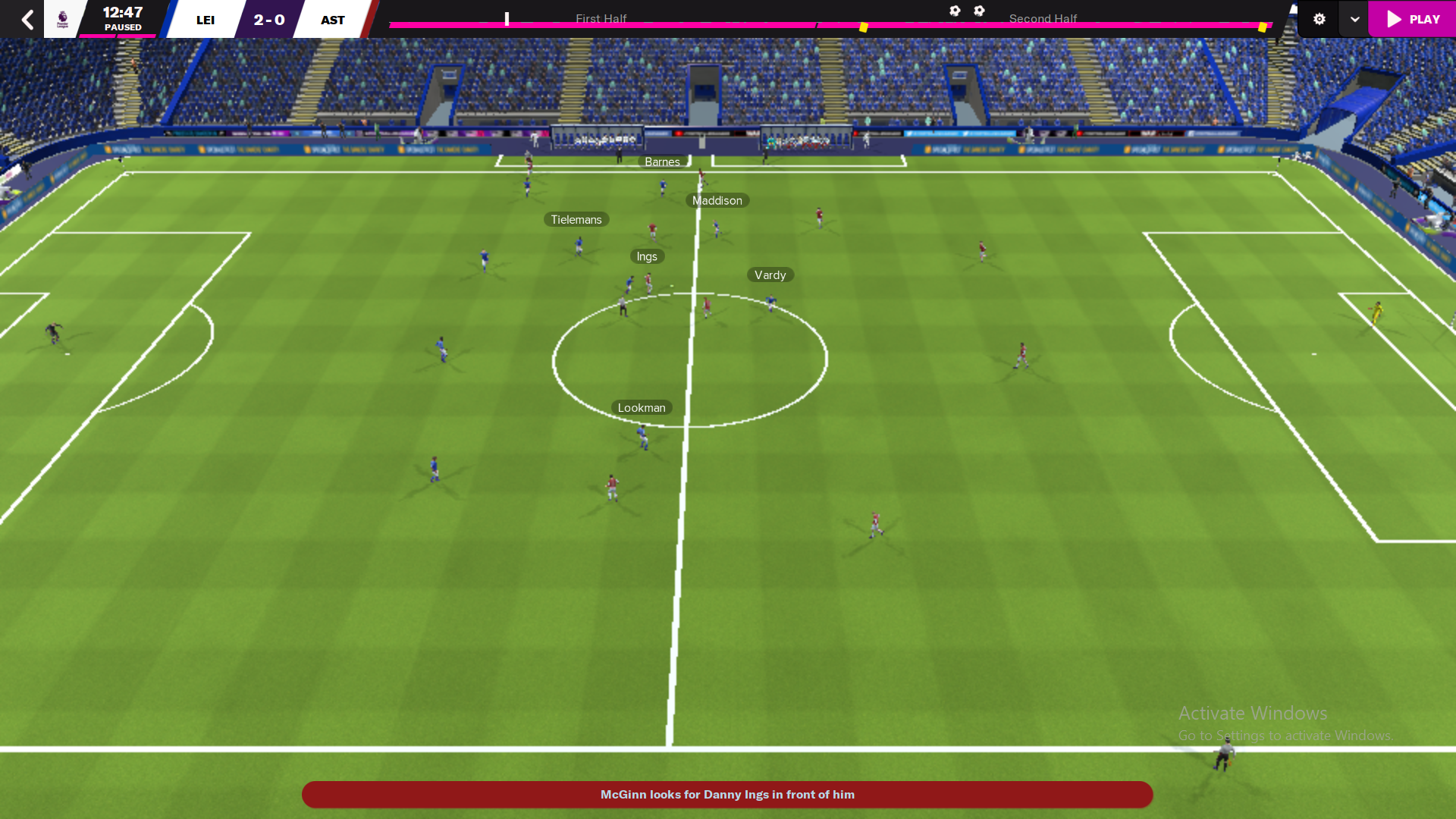 Low Block Tactic: FM22 Park The Bus Tactic with Leicester City ...