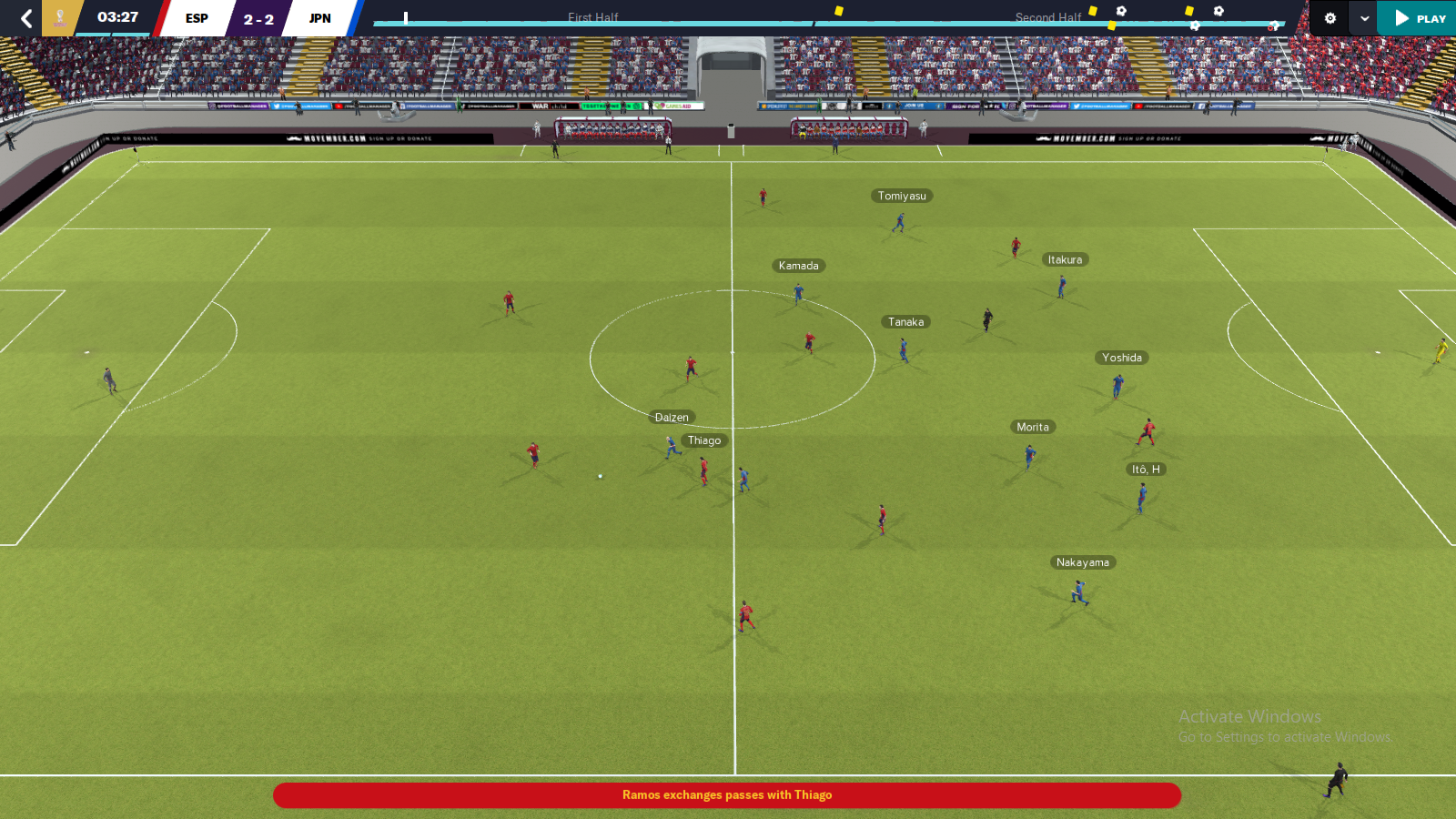 FM23 Hajime Moriyasu Tactic | FM23 World Cup Japan Team | Qatar 2022 ...