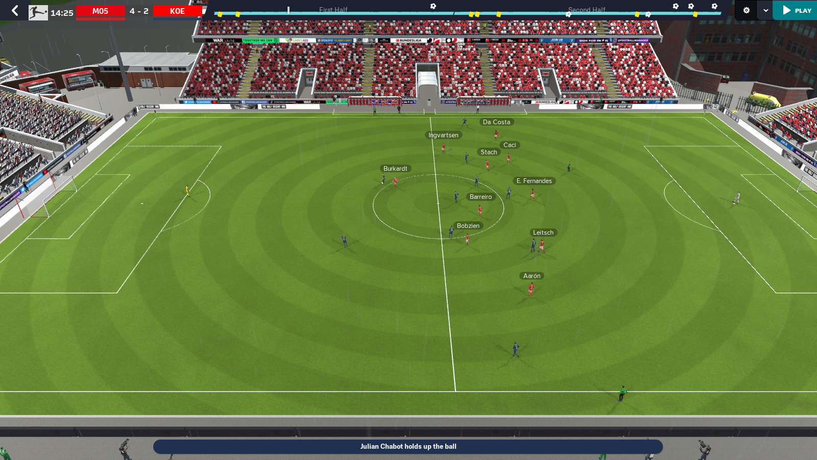 FM23 3-4-3 Wing Play Tactic with Mainz 05 | FMtrendGames
