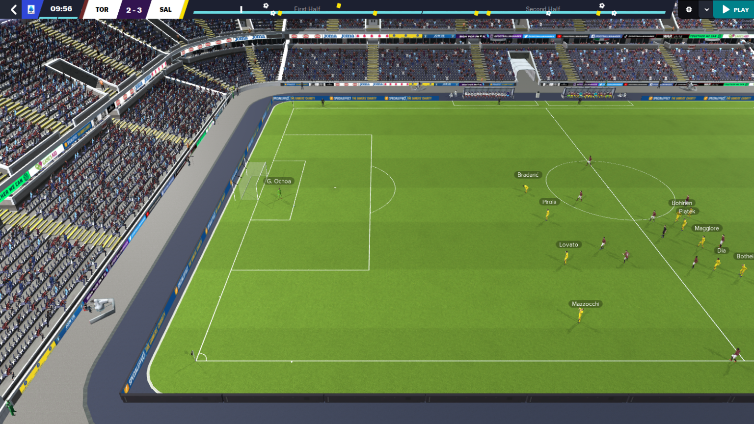 FM23 Route One Tactic with U.S. Salernitana 1919 | FMtrendGames