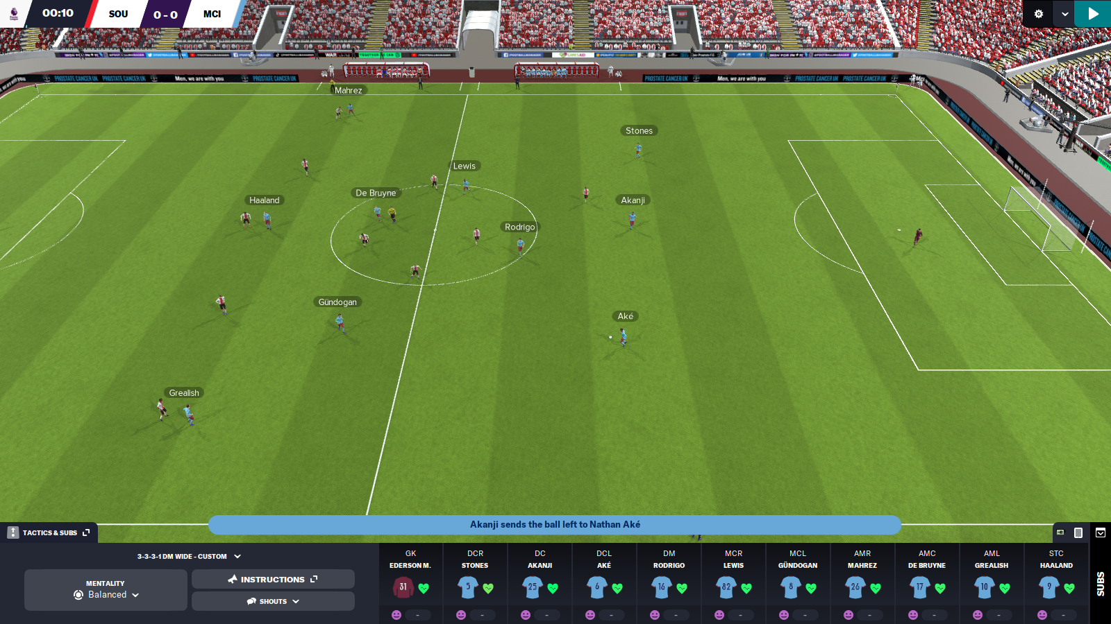New FM23 Guardiola 3-3-3-1 Tactic | FM23 Man City | FMtrendGames