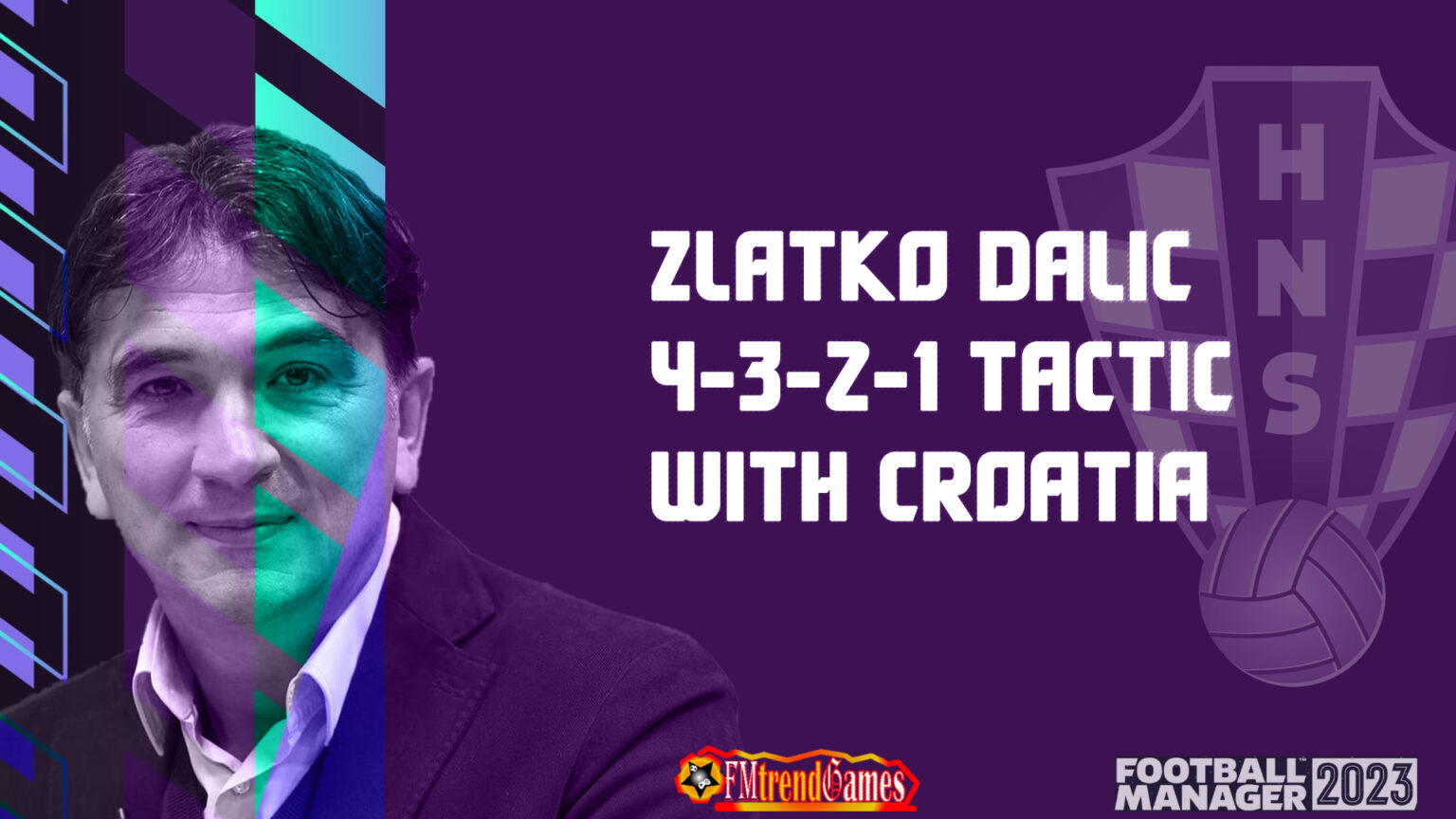 Zlatko Dalic 4-3-2-1 Tactic with Croatia | Uefa Nations League finals ...