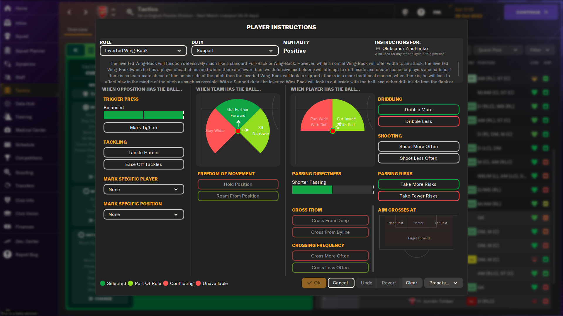 FM24 Mikel Arteta Asymmetric Tactics with Arsenal | Football Manager ...