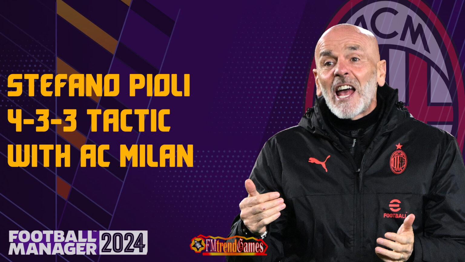 FM24 Luis Enrique 4-3-3 Asymmetric Tactic with PSG 2024-25 | FMtrendGames