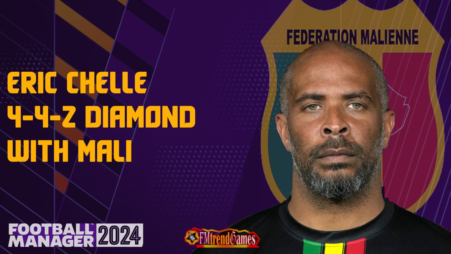FM24 Eric Chelle 4-4-2 Diamond with Mali | AFCON 2023 | FMtrendGames