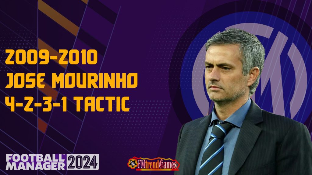 Jose Mourinho 4-2-3-1 Tactic with Inter Milan 2009-2010 in FM24 ...